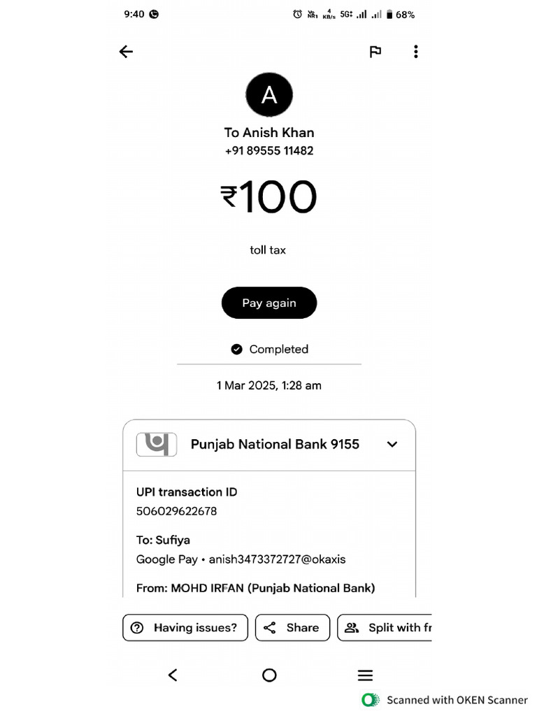 Expenses Bill Feb25 | PDF