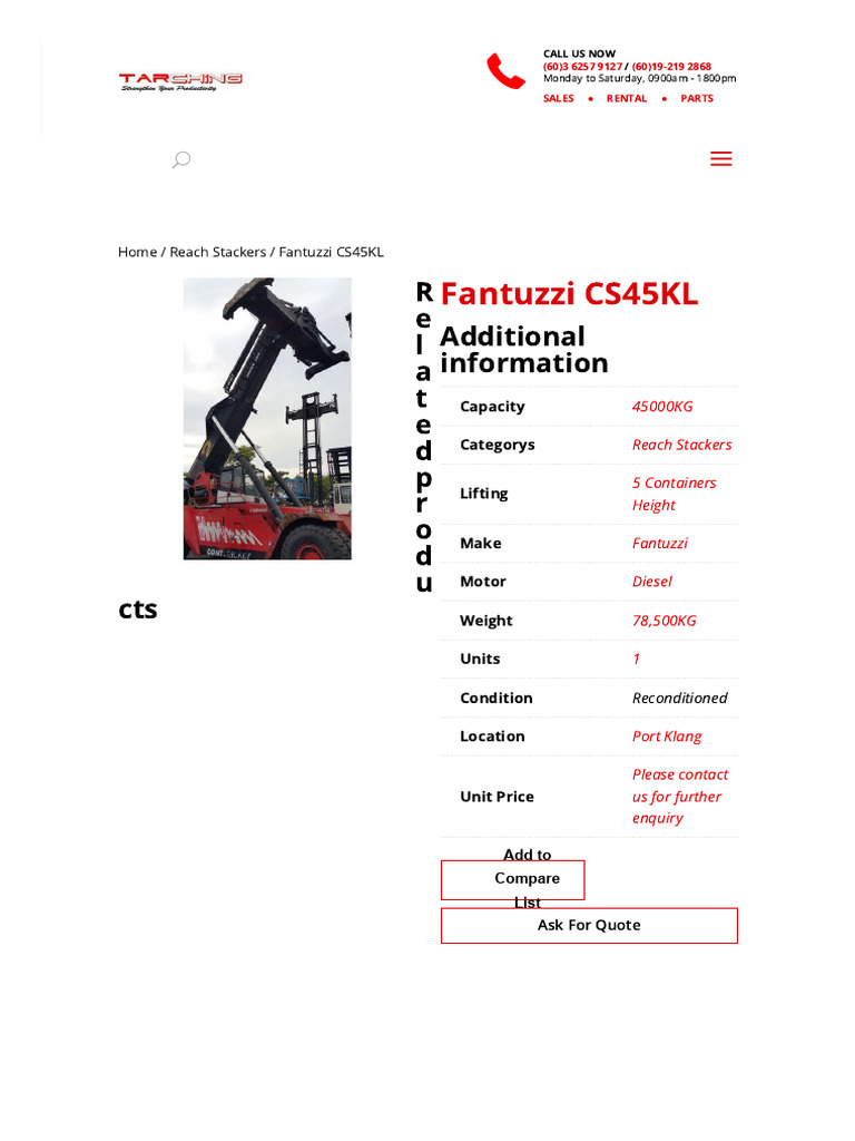 Fantuzzi CS45KL | PDF | Motor Vehicle