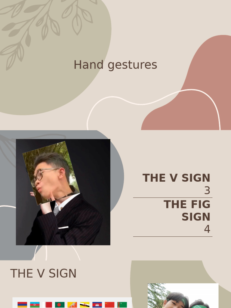 Hand Gestures | PDF