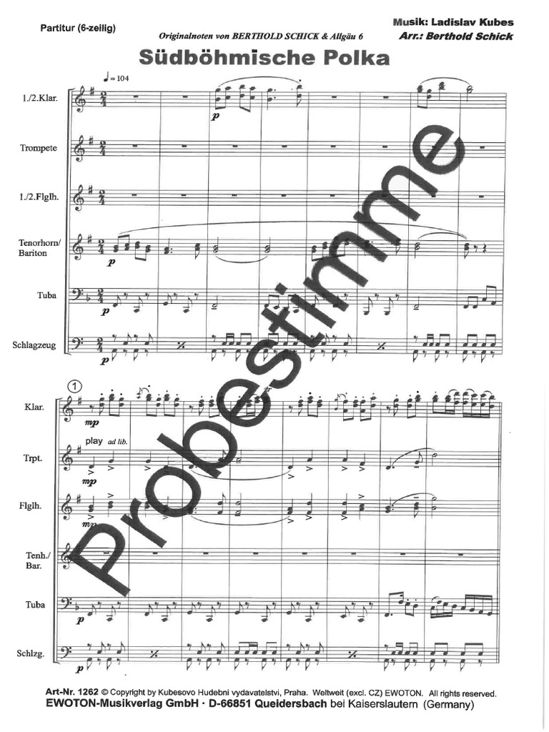 1262 Suedboehmische Polka | PDF