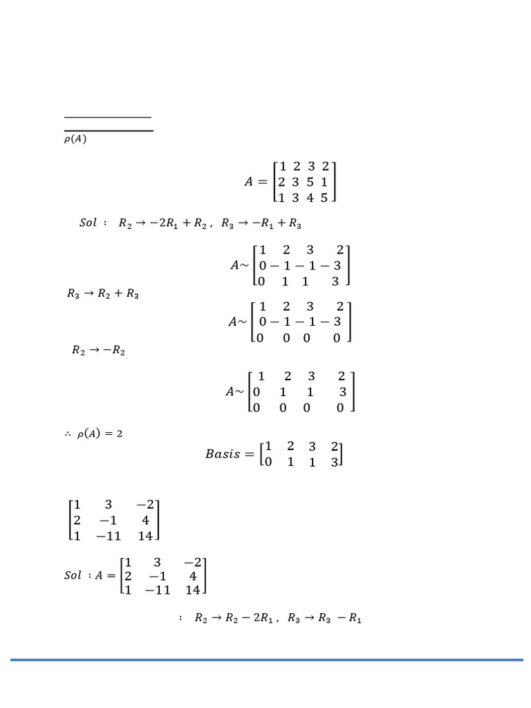 Linear Algebra Notes | PDF | Eigenvalues And Eigenvectors | Linear Map
