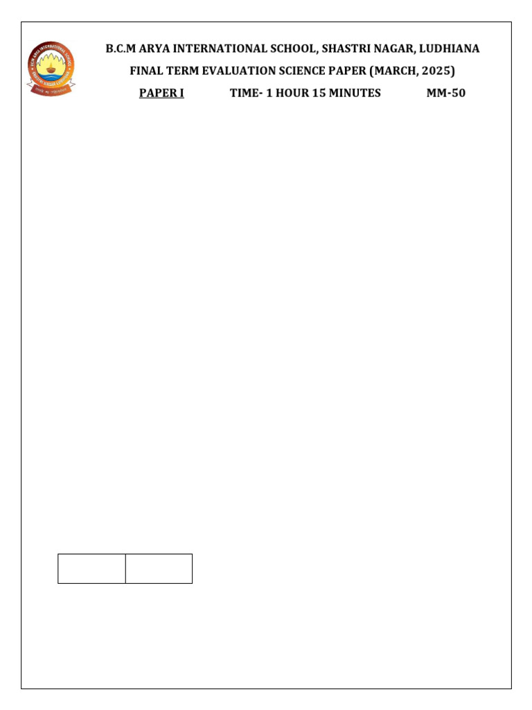 1235-C-6748-March V PPR 1 | PDF | Health Sciences | Clinical Medicine