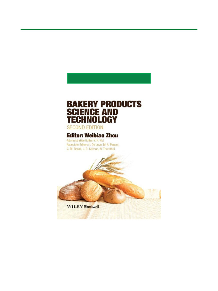 Bakery Products Science & Technology Guide | PDF