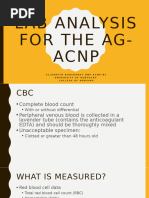 CBC and BMP Fishbone Template | PDF