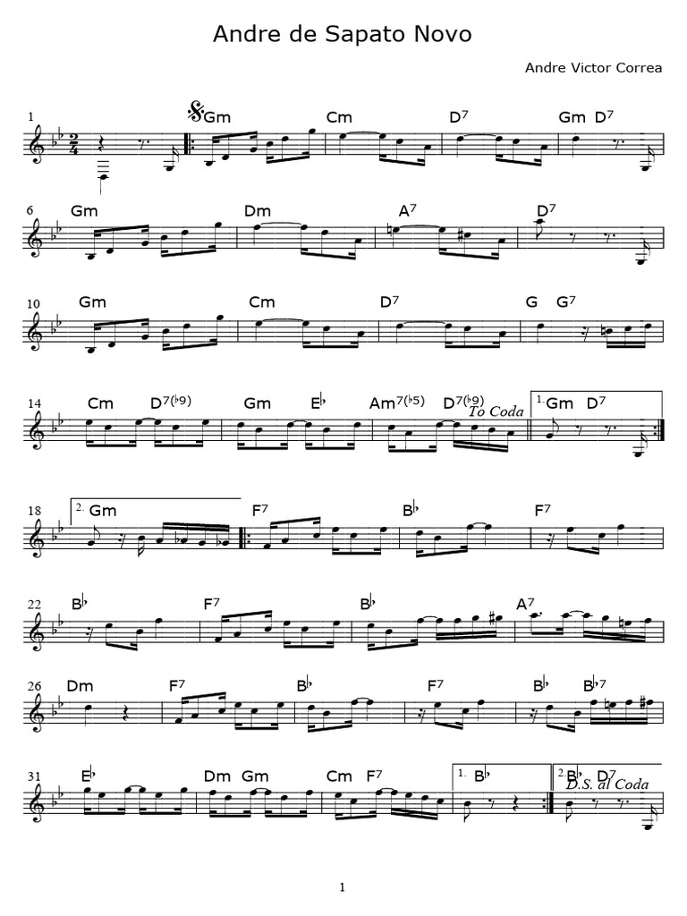 Andre de Sapato Novo | PDF