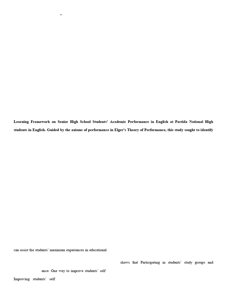Collaborative Learning and Student Performance | PDF | Methodology ...