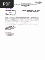 BRS Application for DPWH Accreditation | PDF | Calibration | Laboratories