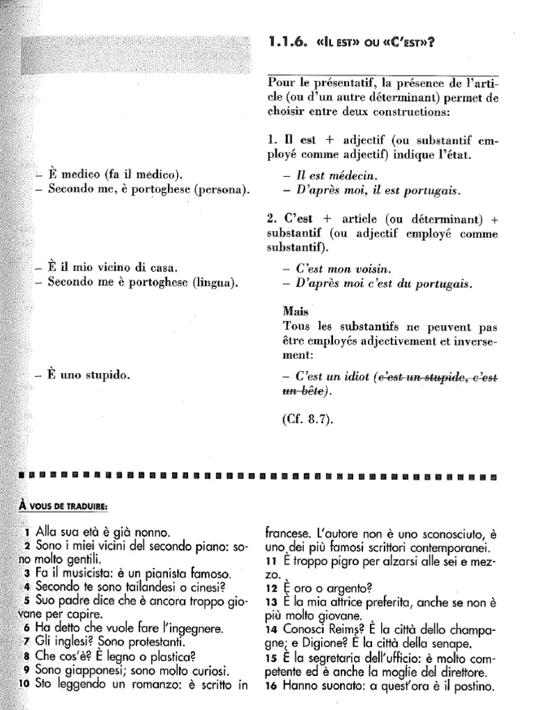 Il Est Ou Cest | PDF