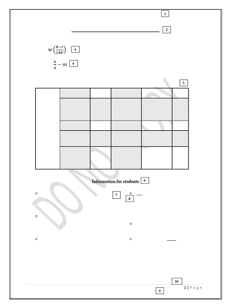 MS Word 1 Practical Exercise | PDF