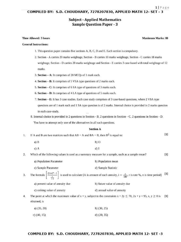 Applied Math 12: LPP Solutions Guide | PDF | Inequality (Mathematics ...