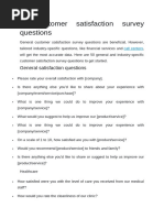 Kroger Customer Satisfaction Survey Guide | PDF | Grocery Store ...