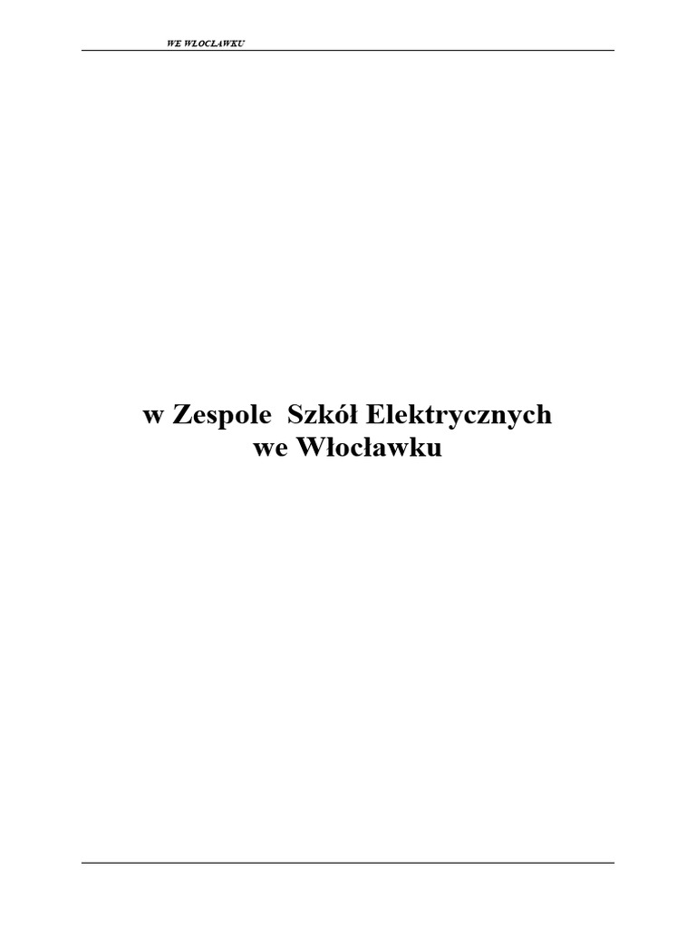 Statut Technikum | PDF