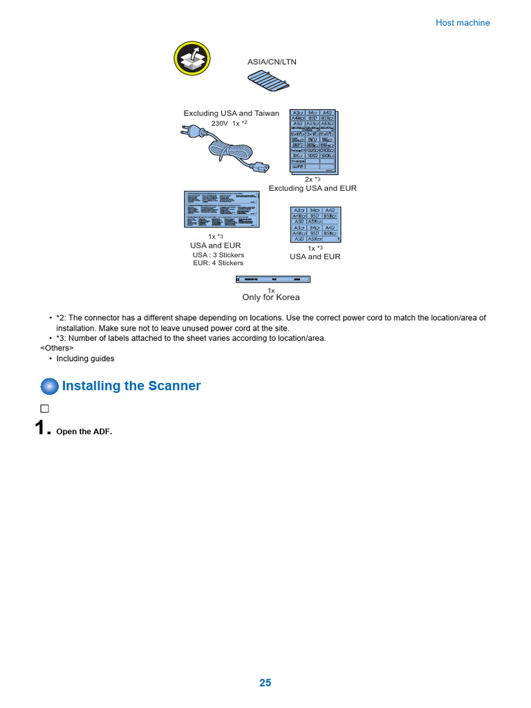 New Installing The Scanner - E - Single Pass DADF-C1 | PDF ...