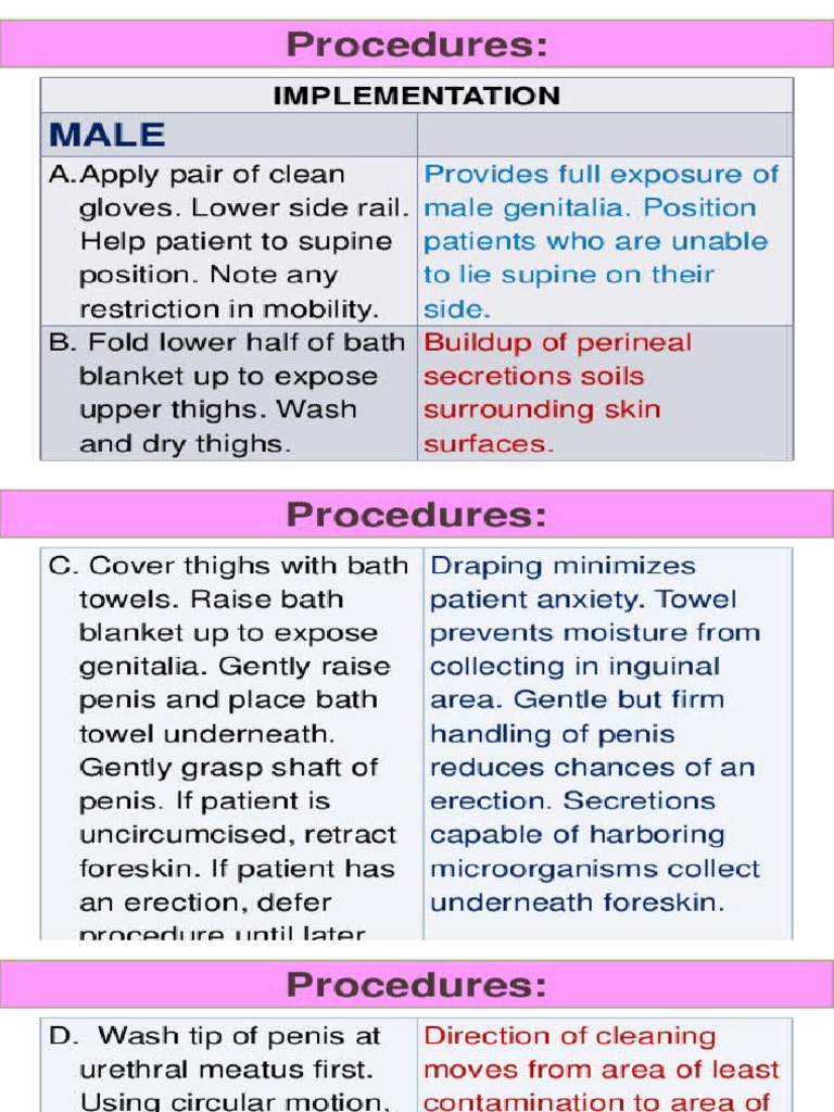 Perineal Care 2 | PDF