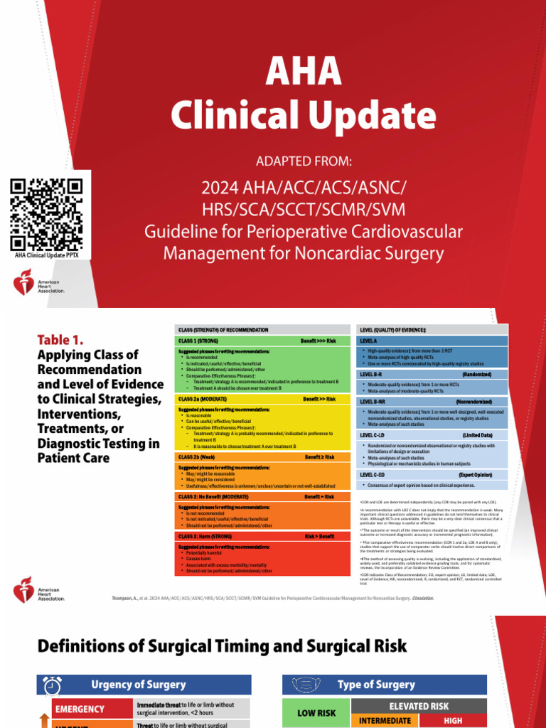 2024 Perioperative Guideline Clinical Update | PDF | Randomized ...