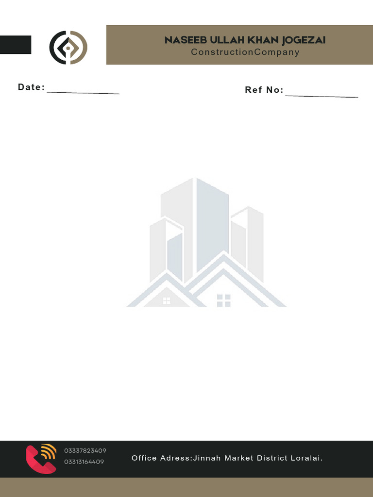 Naseebullah Jogezailetterhead | PDF