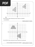 42 Mixed-Transformations (Answered) | PDF | Shape | Euclidean Vector