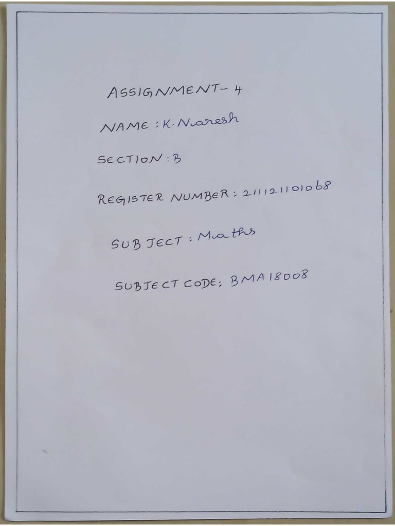 K. Naresh - 211121101068 | PDF