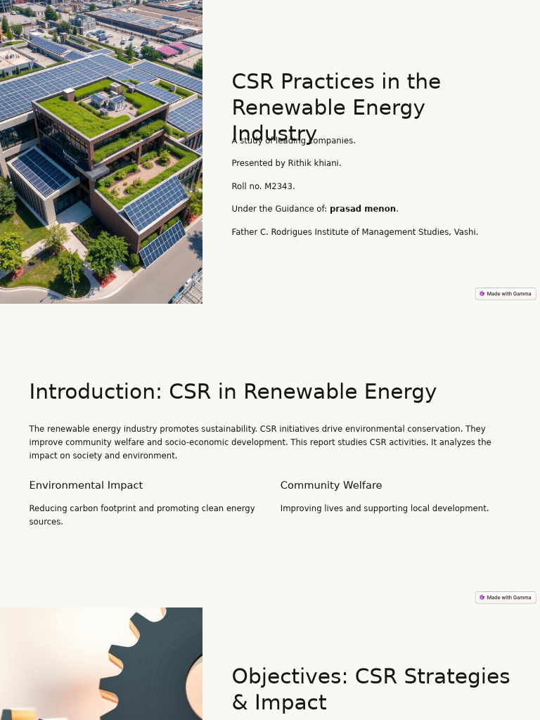 CSR-Practices-in-the-Renewable-Energy-Industry | PDF