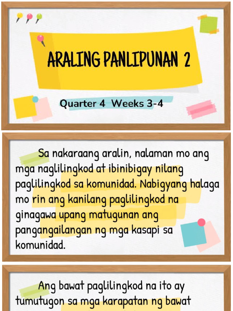 AP2-Q4 W3-W4 | PDF