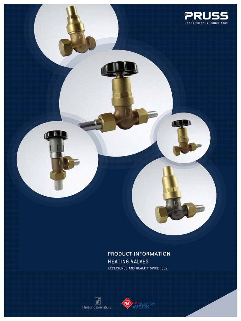 Heating Valves Product Information en | PDF | Valve | Actuator