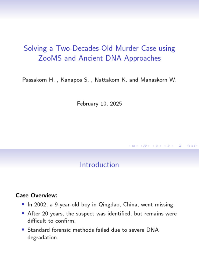 Bioinformatics Presentation | PDF | Dna Sequencing | Bioinformatics