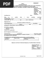 Philippine Registry Form For PWD | PDF | Disability