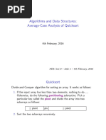QuickSort Average Time Complexity Analysis | PDF | Recurrence Relation ...