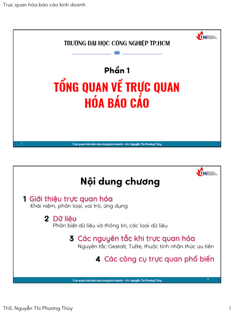TQH - c1 - Tong Quan TQH | PDF