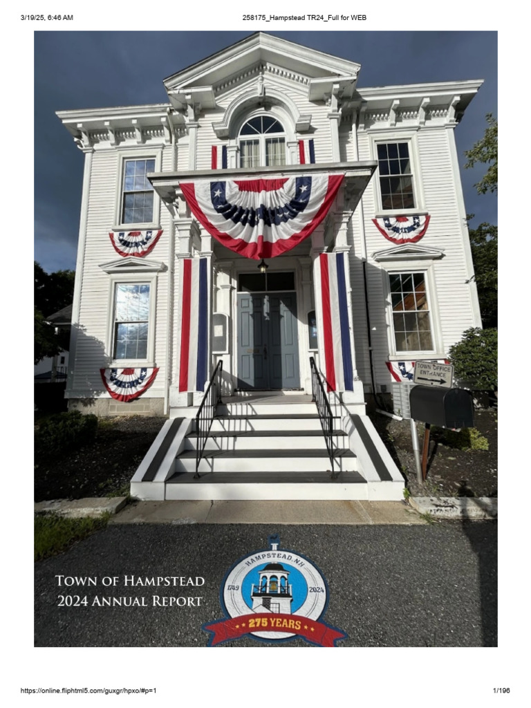 Hampstead TR24 Full Document Overview | PDF