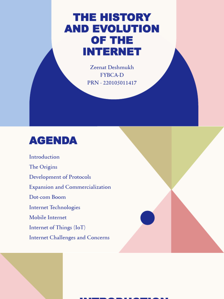Internet's Journey: From ARPANET to IoT | PDF | Internet | Internet ...
