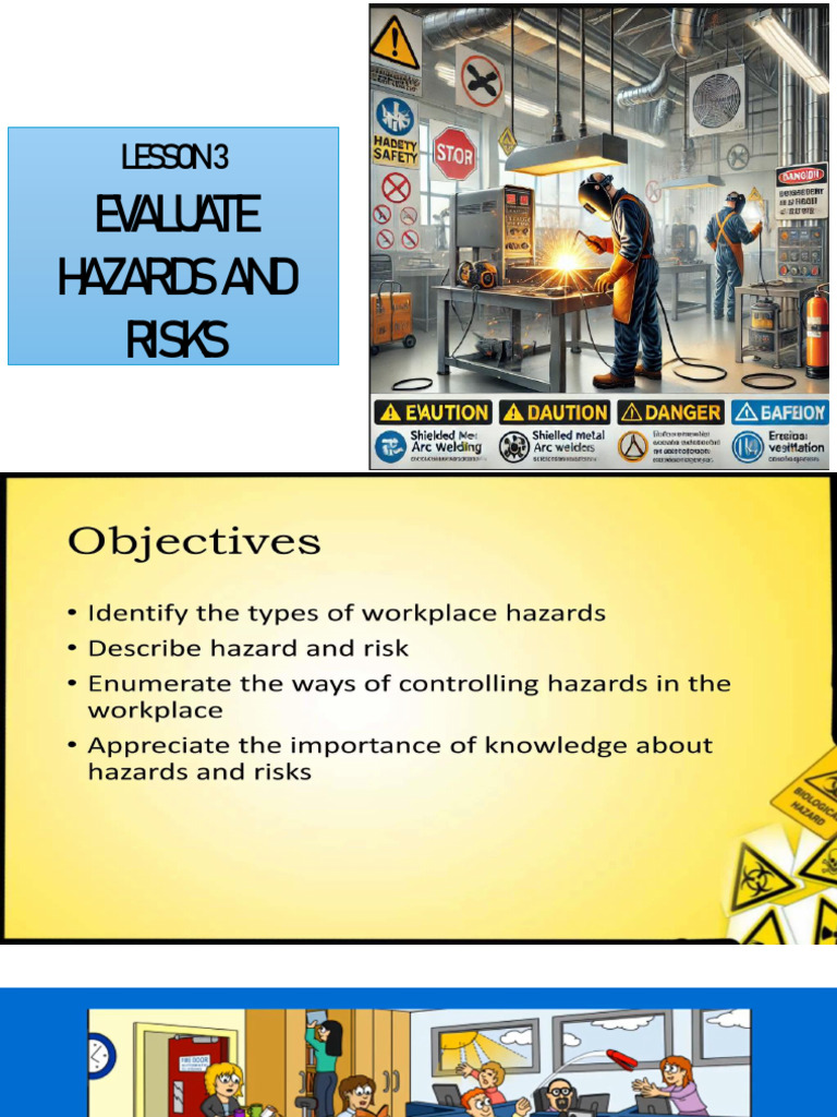 Lesson 3 Evaluate Hazards and Risks | PDF