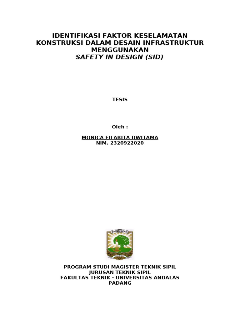 Template Tesis S2 JTS | PDF