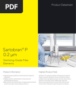 Sartopore® 2 XLG Filter Specifications | PDF | Sterilization ...