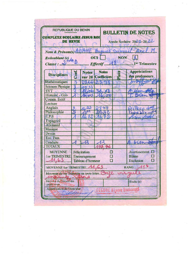 Bulletin 2nde - Compressed | PDF