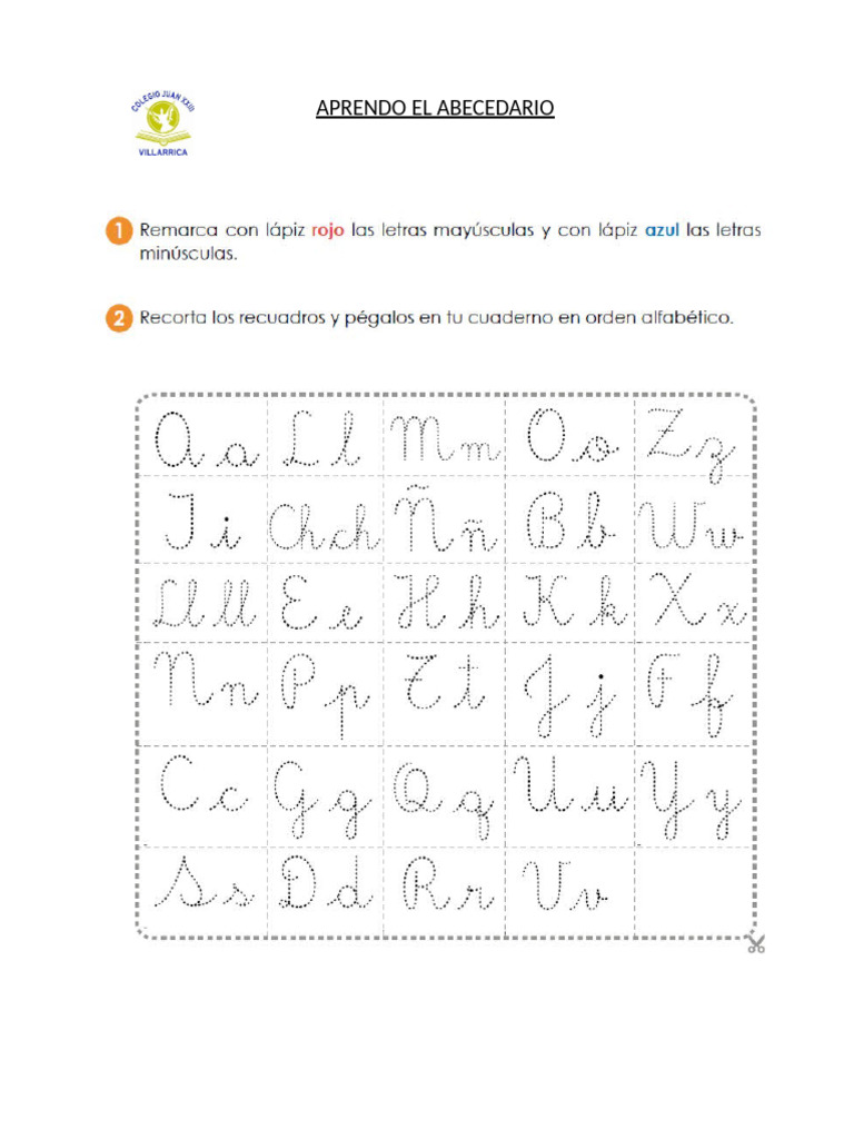 Aprendo El Abecedario | PDF