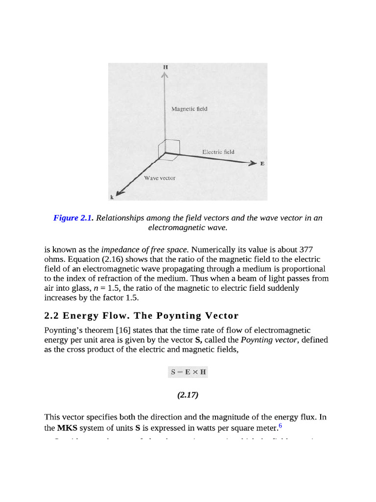 Poynting Vector | PDF
