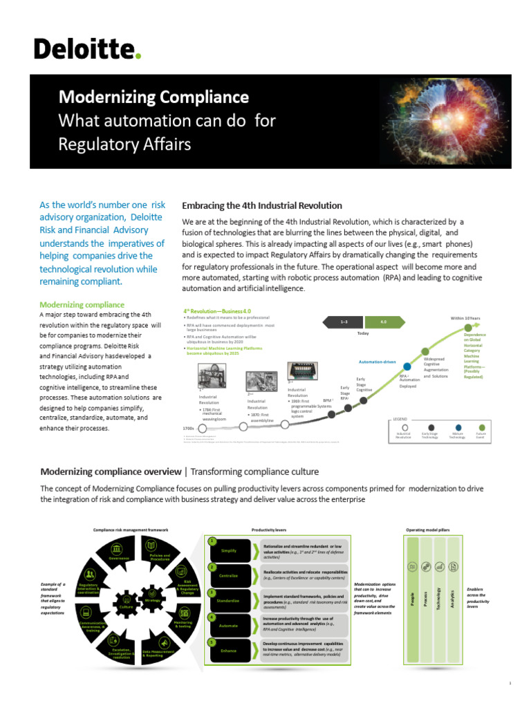Us Automation Regulatory Affair 2025 | PDF | Automation | Analytics