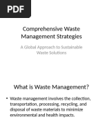 Waste Management Presentation | PDF