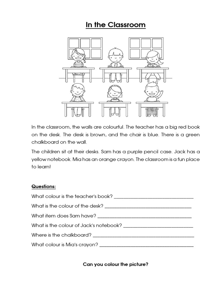 Reading Comprehension 1 | PDF