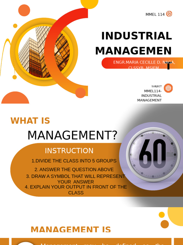 Understanding Industrial Management Concepts | PDF | Economies | Business Economics