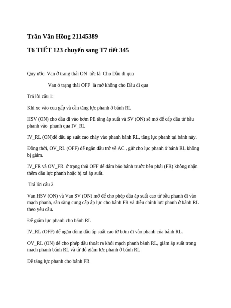 BT3. VSC | PDF