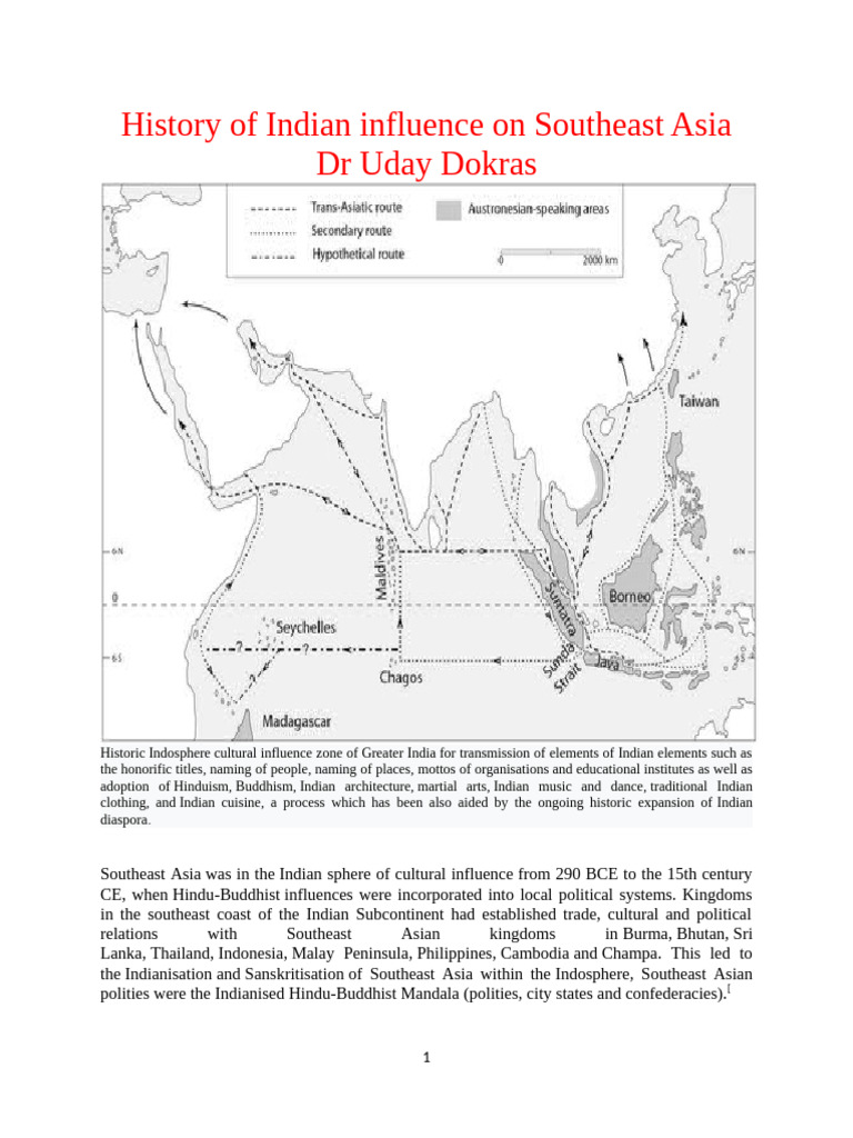History of Indian Influence On Southeast Asia | PDF | Southeast Asia ...