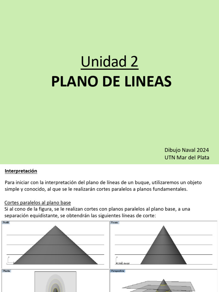 Unidad 2 - Plano de Lineas (1) - 240409 - 204319 | PDF | Perpendicular ...