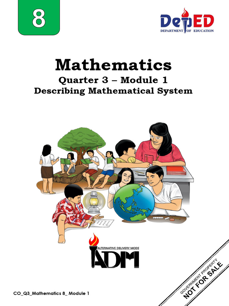 Math-8 - Q3 - Mod1 - Describing Mathematical System - v3 | PDF ...