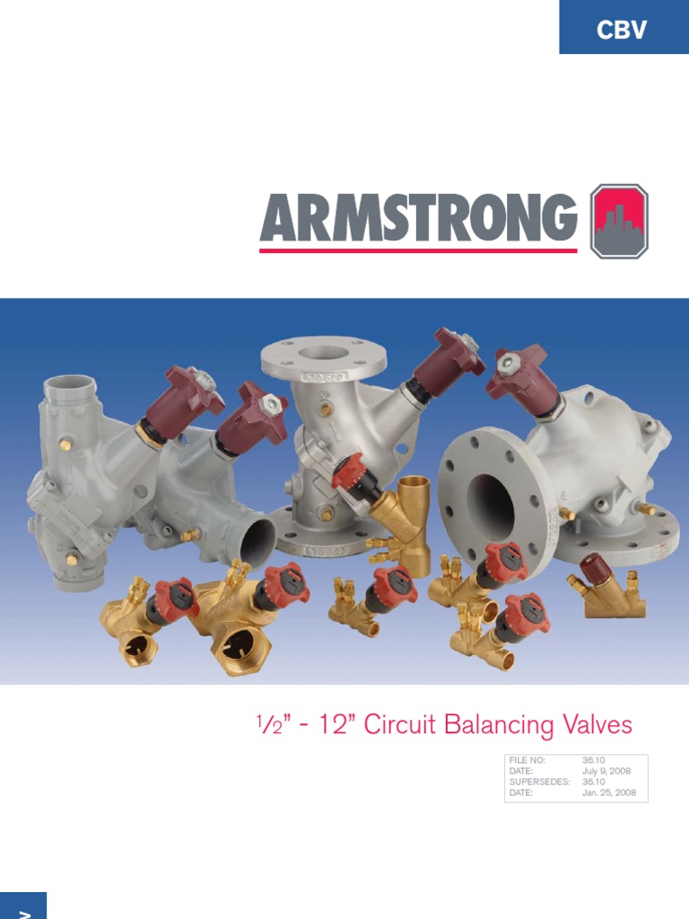 CBV Brochure | Download Free PDF | Valve | Hvac