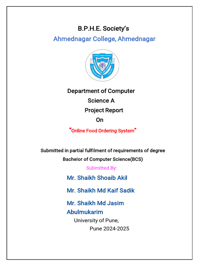 Online Food Ordering System Mod 11 | PDF | Menu | Login
