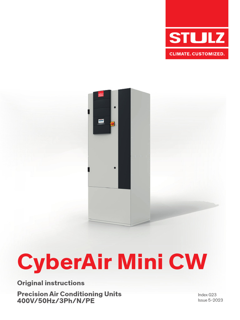 STULZ_CyberAir_Mini_CW_0523_en | PDF | Voltage | Manufactured Goods