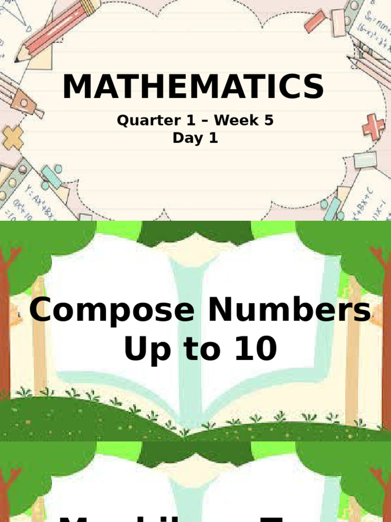 Math PPT WK5 | PDF