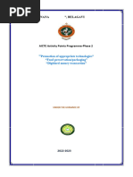 SST Project Work Cover Page | PDF